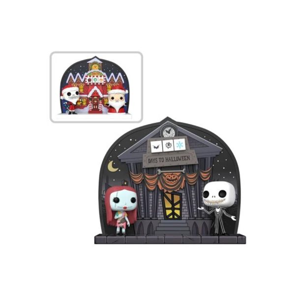 The Nightmare Before Christmas Dual-Sided Countdown Calendar Funko Pop ...