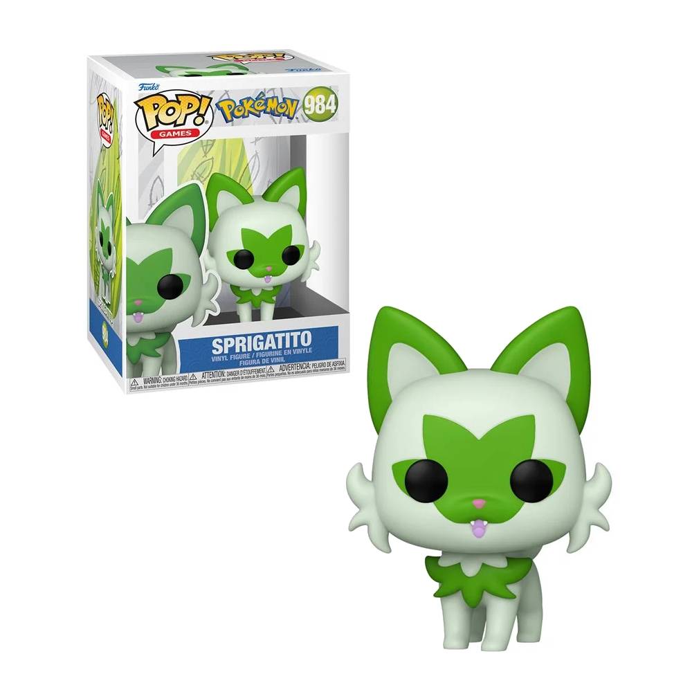 Sprigatito 984 (Pokemon) Funko Pop! – CISEMU – Funko POP