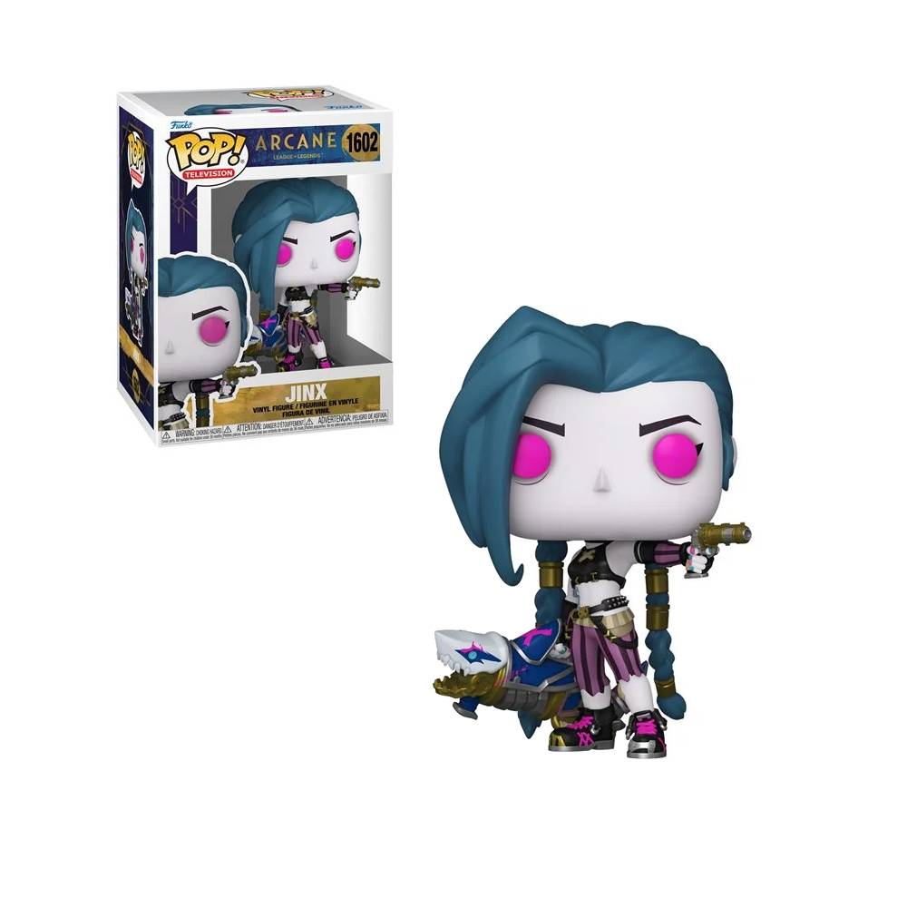 Jinx 1602 (Arcane – League of Legends) Funko Pop! – CISEMU – Funko POP