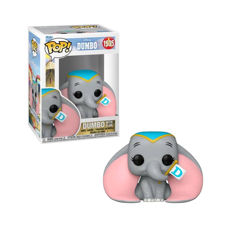Dumbo with Flag 1535 (Disney – Dumbo) Funko Pop! – CISEMU – Funko POP