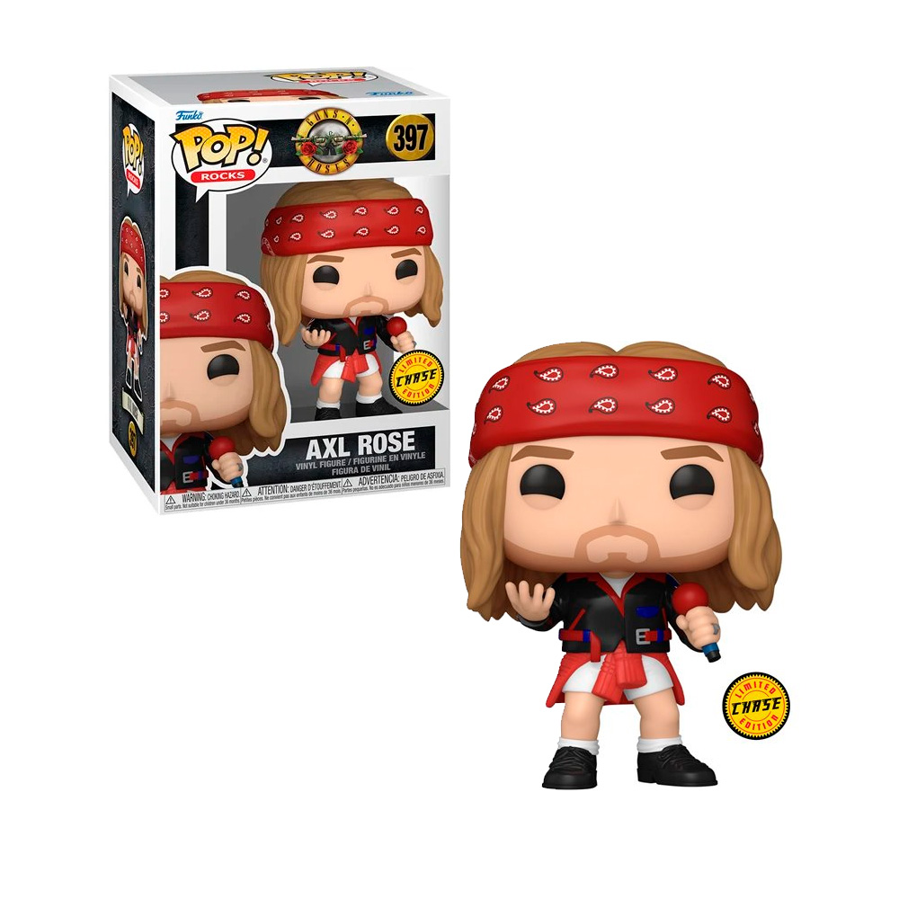 Axl Rose 397 CHASE (Guns and Roses) Funko Pop! – CISEMU – Funko POP