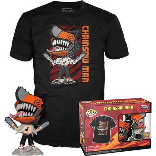 Chainsaw Man Funko Pop! And T-Shirt – Talla L – CISEMU – Funko POP