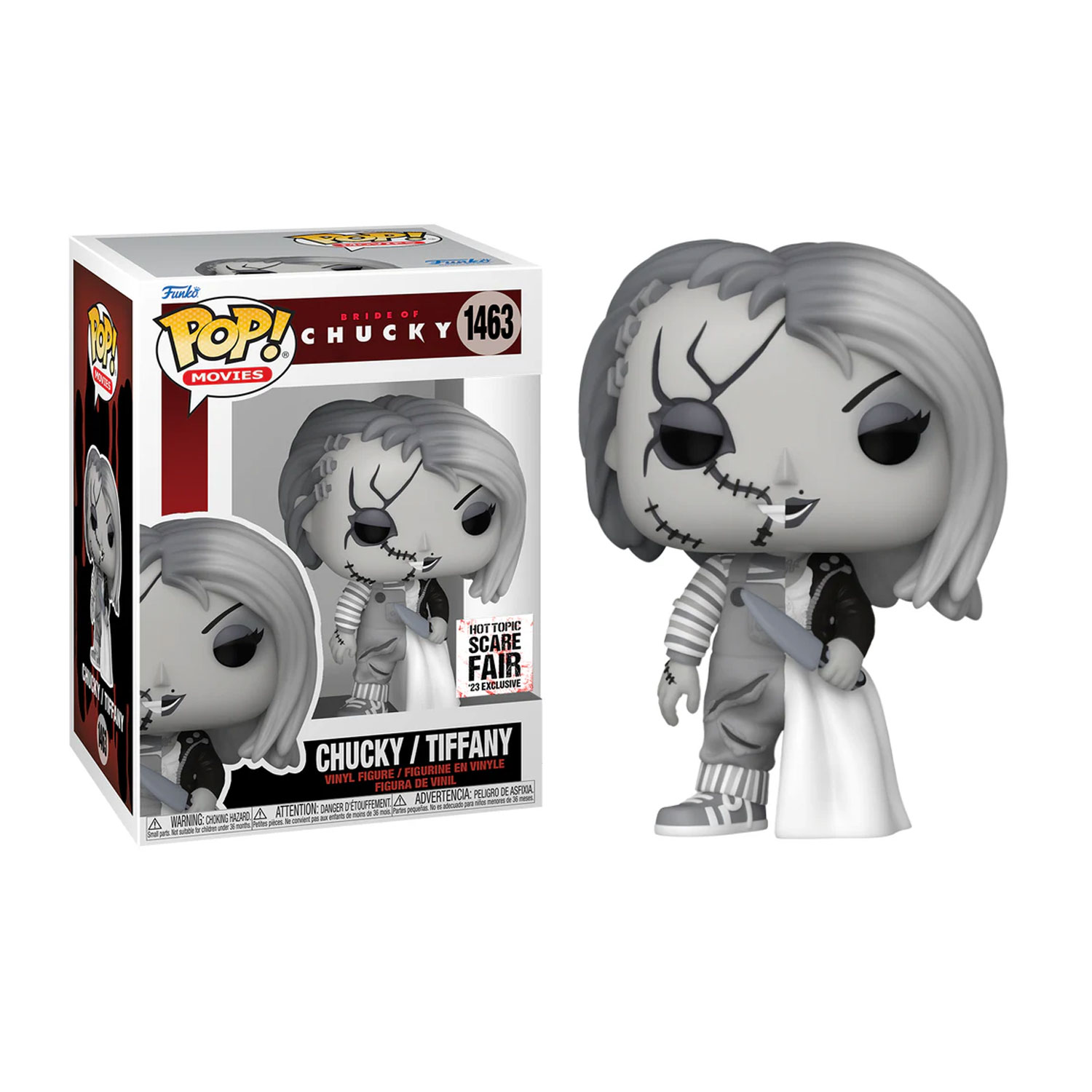 Chucky/Tiffany 1463 Hottopic Excl. (Terror – Chucky) Funko Pop ...