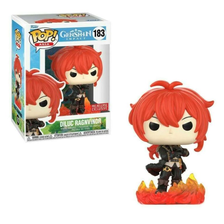 Diluc Ragnvindr 183 (Games – Genshin Impact ) Funko Pop! – CISEMU ...
