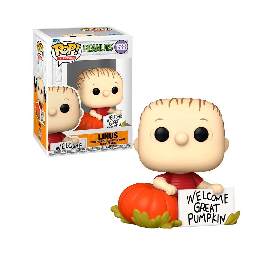 Linus 1588 (It’s the Great Pumpkin Charlie Brown) Funko Pop! – CISEMU ...