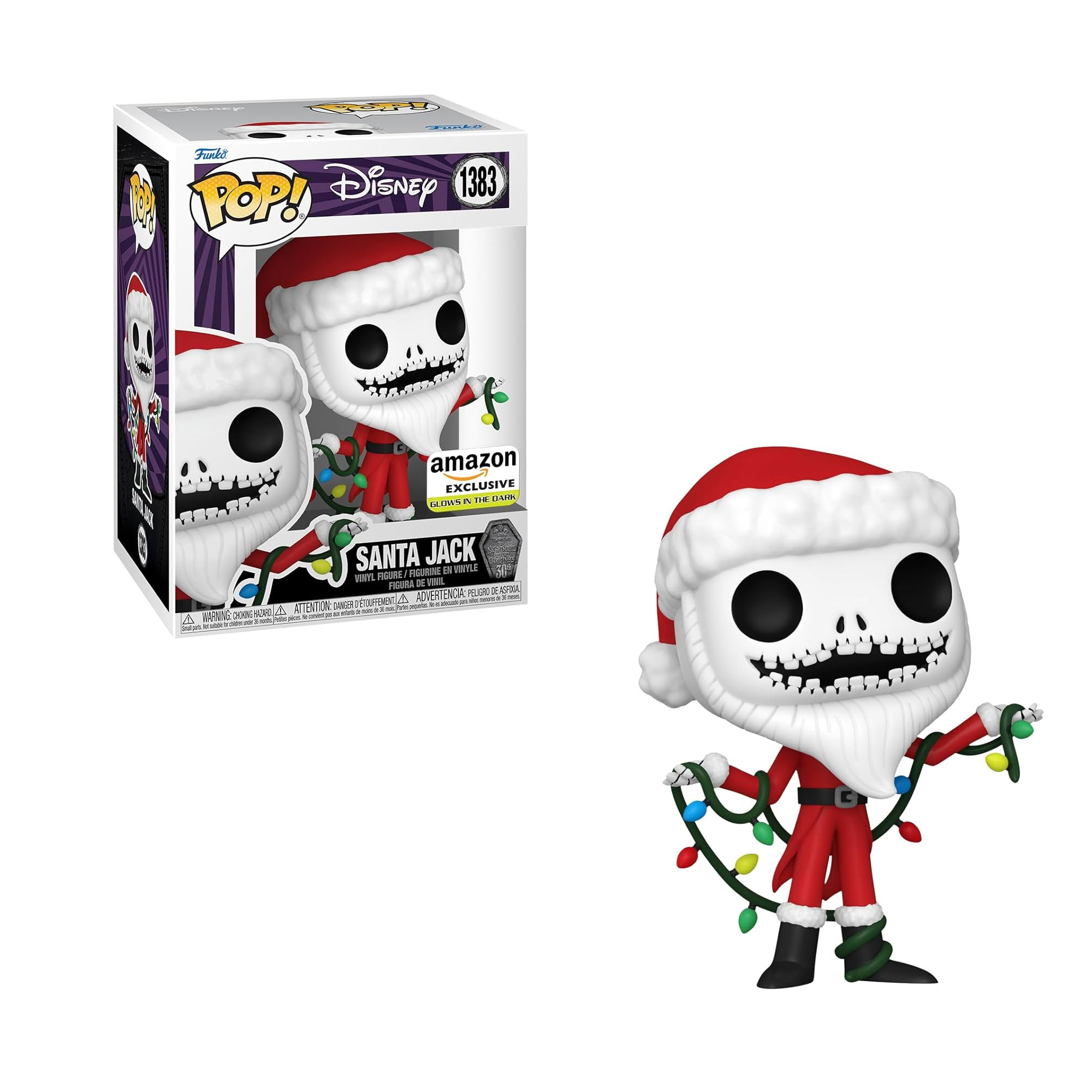 Santa Jack 1383 Amazon GITD (Disney – The Nightmare Before Christmas ...