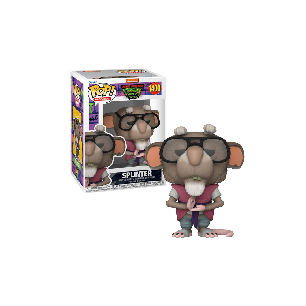 Splinter 1400 (Teenage Mutant Ninja Turtles: Mutant Mayhem) Funko Pop ...